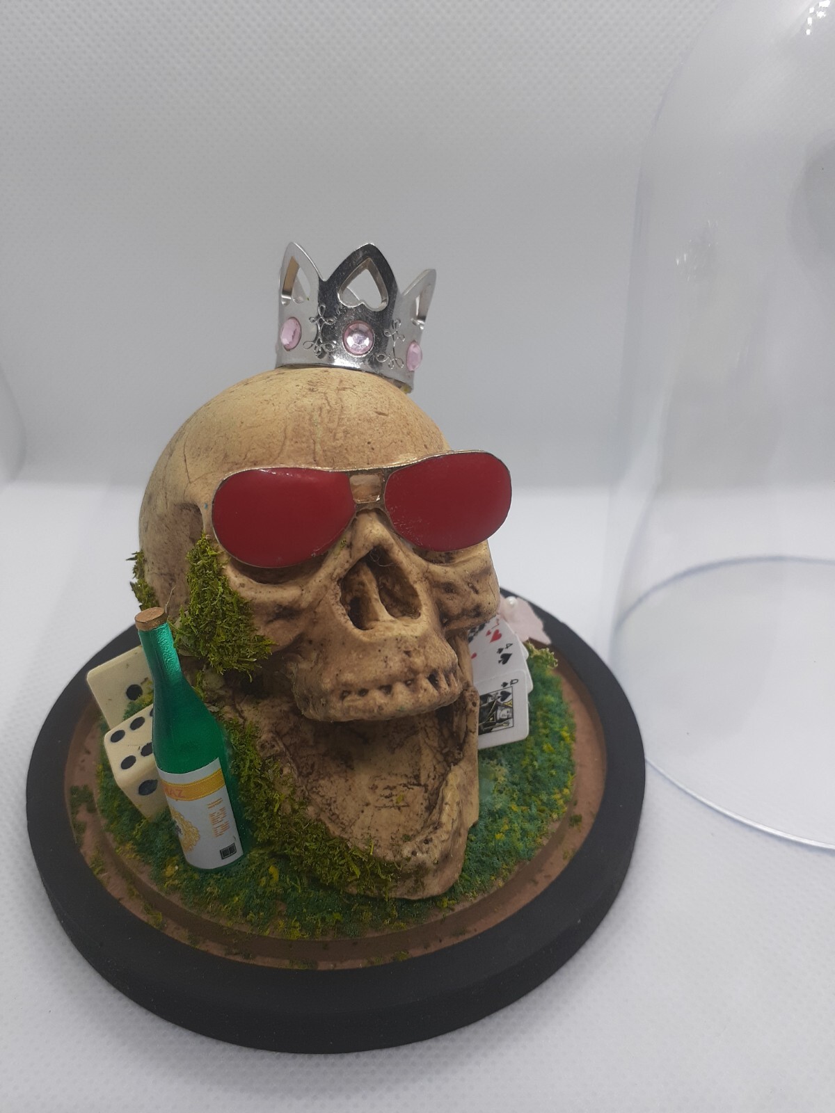 Gambler's Lucky Skull/ Hand Made By Bronx Artist Sculptor OOAK | eBay