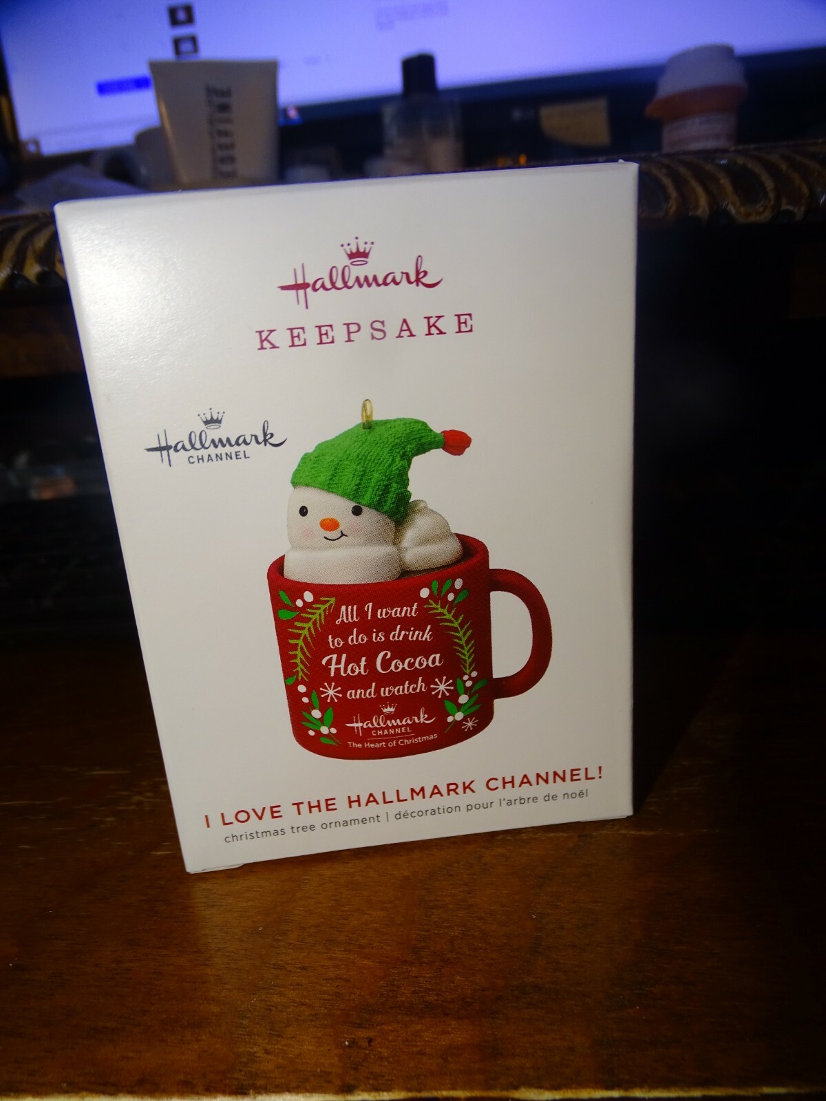 Hallmark I Love the Hallmark Channel Keepsake Ornament 2019 Snowman ...