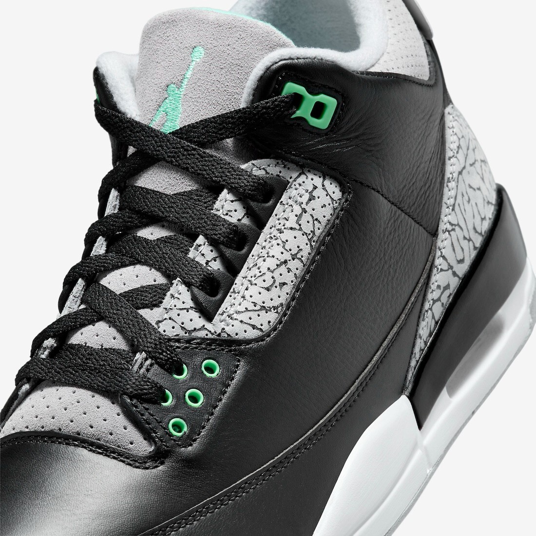 Nike Air Jordan 3 Retro Green Glow CT8532-031 Men's Sneaker New | eBay