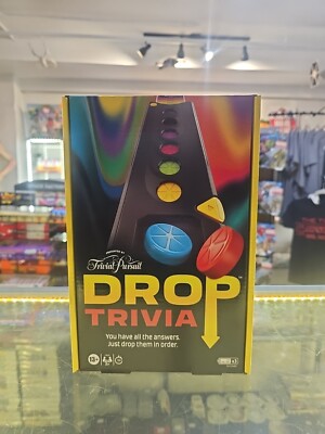 Drop Trivia from Trivial Pursuit Electronic Party Game with Voice and ...