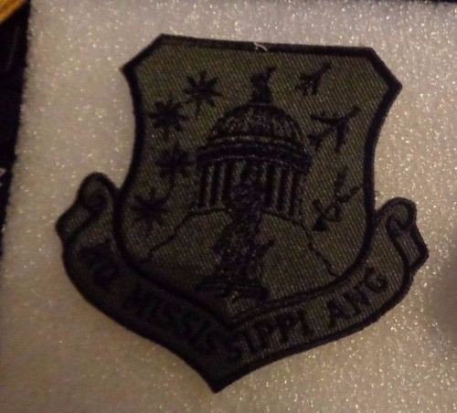 USAF FLIGHT SUIT PATCH, STATE HEADQUARTERS MISSISSIPPI AIR NATIONAL ...