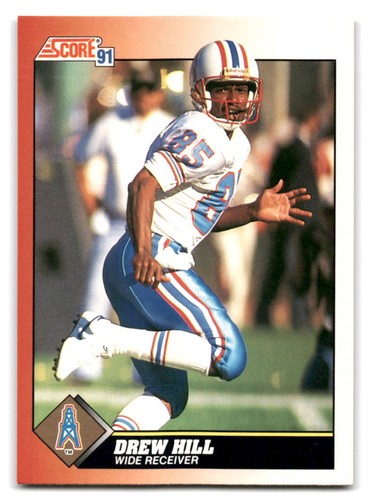Drew Hill 1991 Score FOOTBALL #215 Houston Oilers | eBay