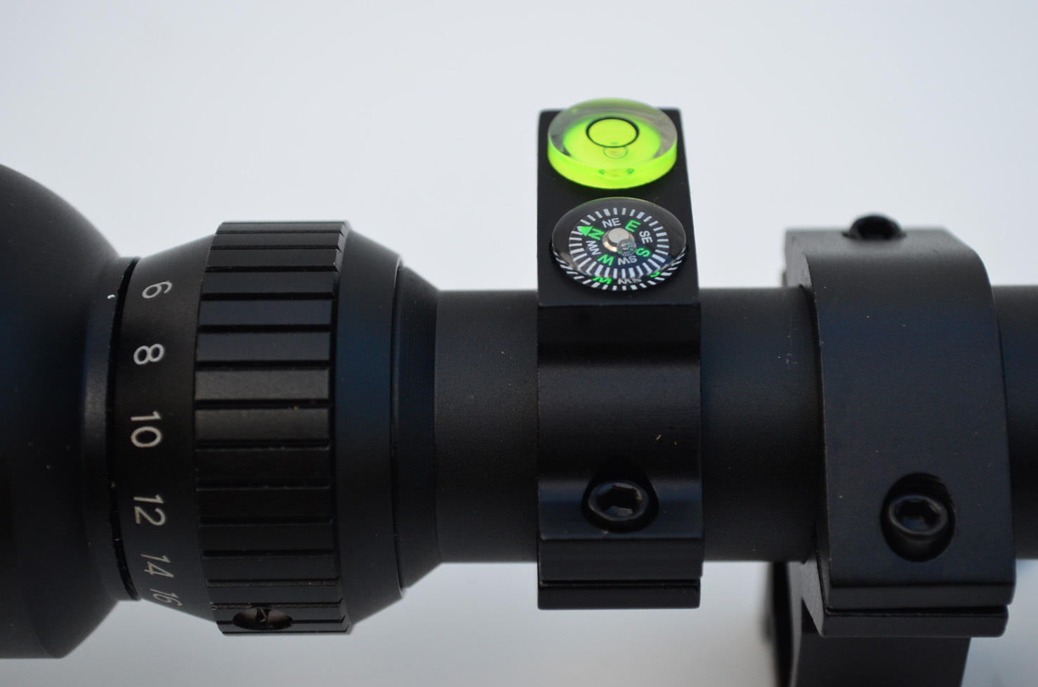 Rifle Scope Bubble Level Compass Mount For 25mm 1" Scope Tubes BUBBLE ...