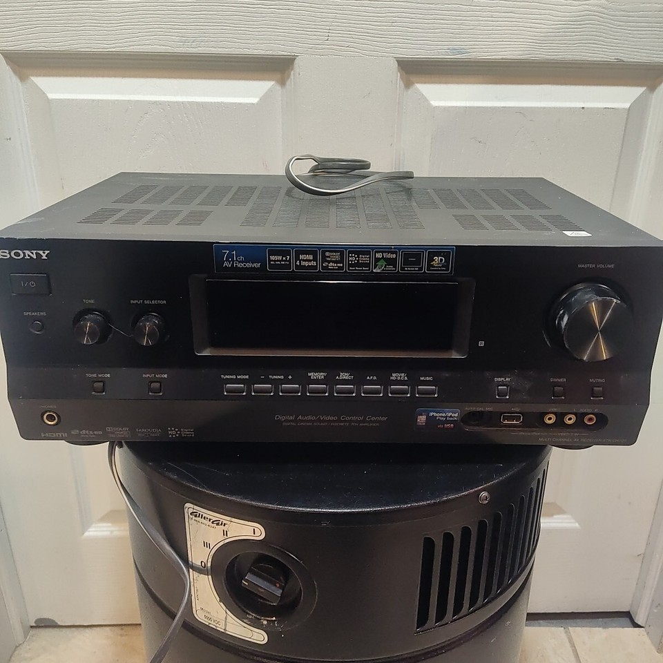 Sony AV Stereo Receiver STR-DH720 Channel Home No Remote With Power ...