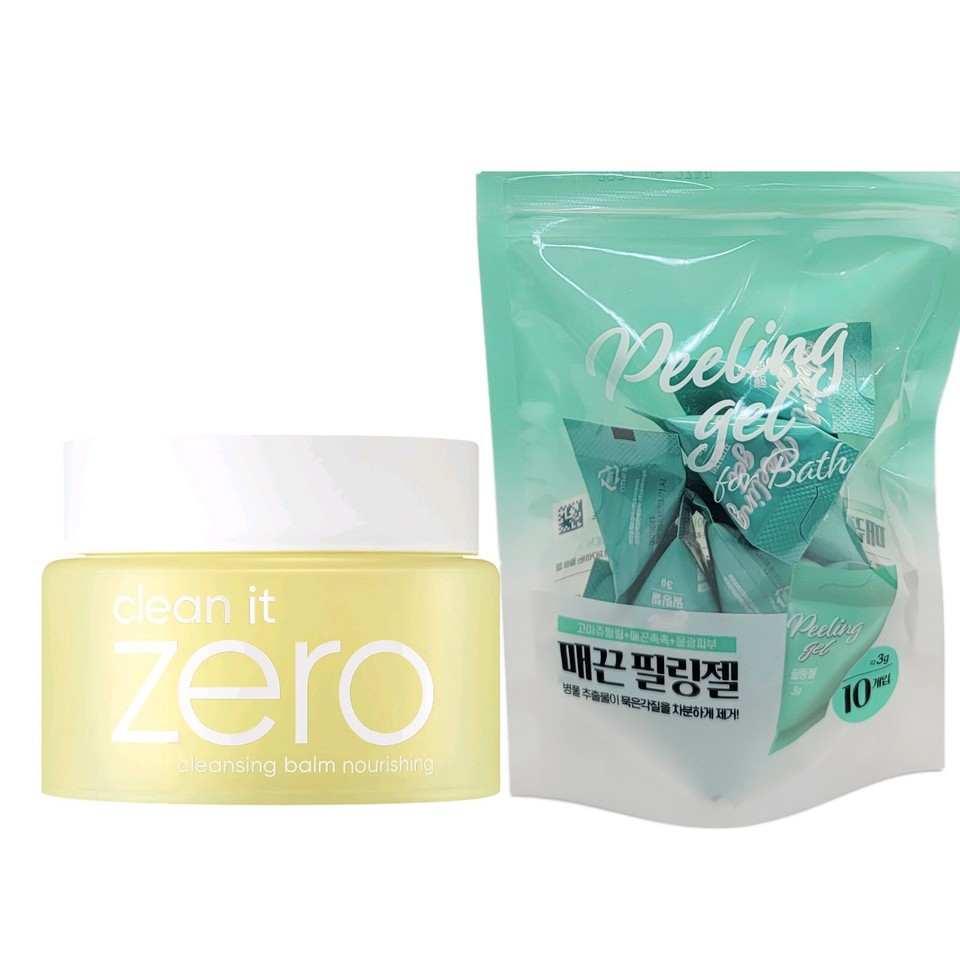 BANILA CO Clean It Zero Cleansing Balm Nourishing 100ml+Mini Peeling ...