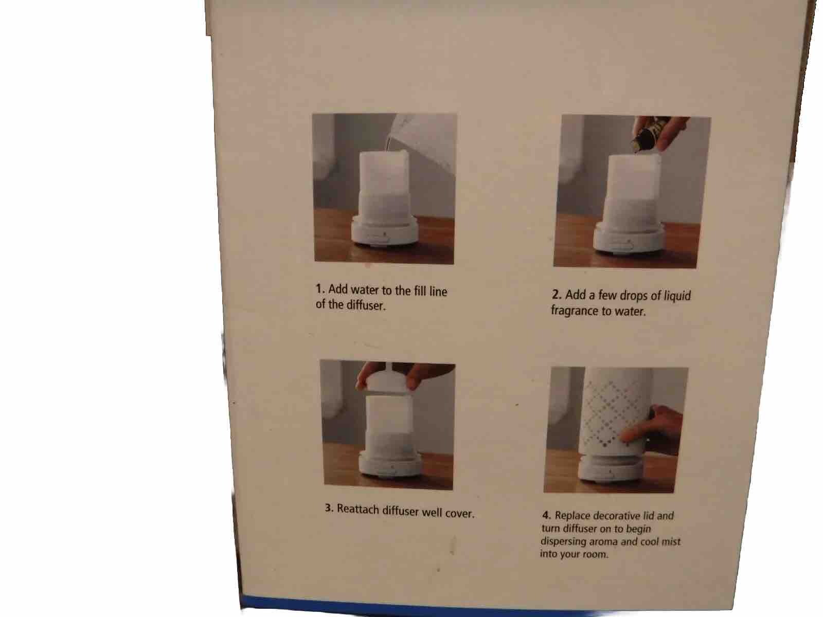 Mainstays Cool Mist Ultrasonic Fragrance Aroma Diffuser - changes ...