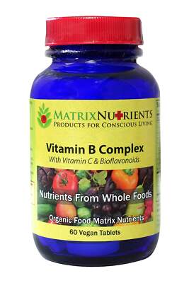 Whole Food Organic B Complex Supplement by Matrix Nutrients | eBay