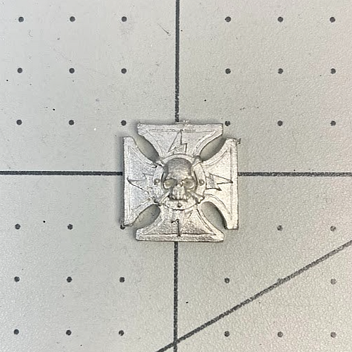 40K SPACE MARINE TERMINATOR STORM SHIELD bit rogue trader OOP metal GW ...