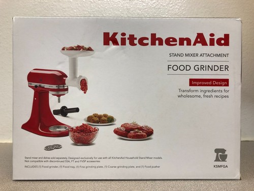 KitchenAid KSMFGA Metal/Plastic Stand Mixer Grinder Attachment | eBay