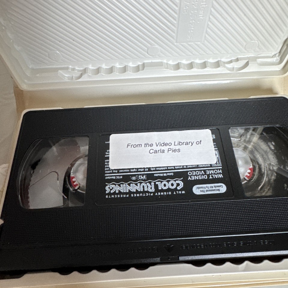 Disney Cool Runnings 1994 VHS Film 765362325030| eBay
