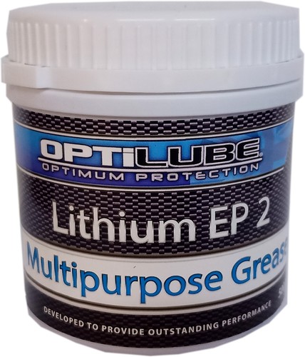 Optilube Multi Purpose Wheel Bearing Lithium Grease EP2 Lubricant 500g ...