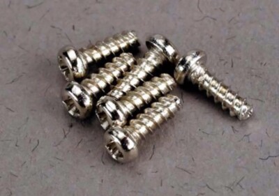 Traxxas 2674 Round Head Self-Tapping Screw 2x6mm Revo (6) | eBay