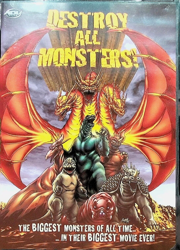 DESTROY ALL MONSTERS! (DVD 1968) TOHO CULT 2008 ADV Films Japanese ...