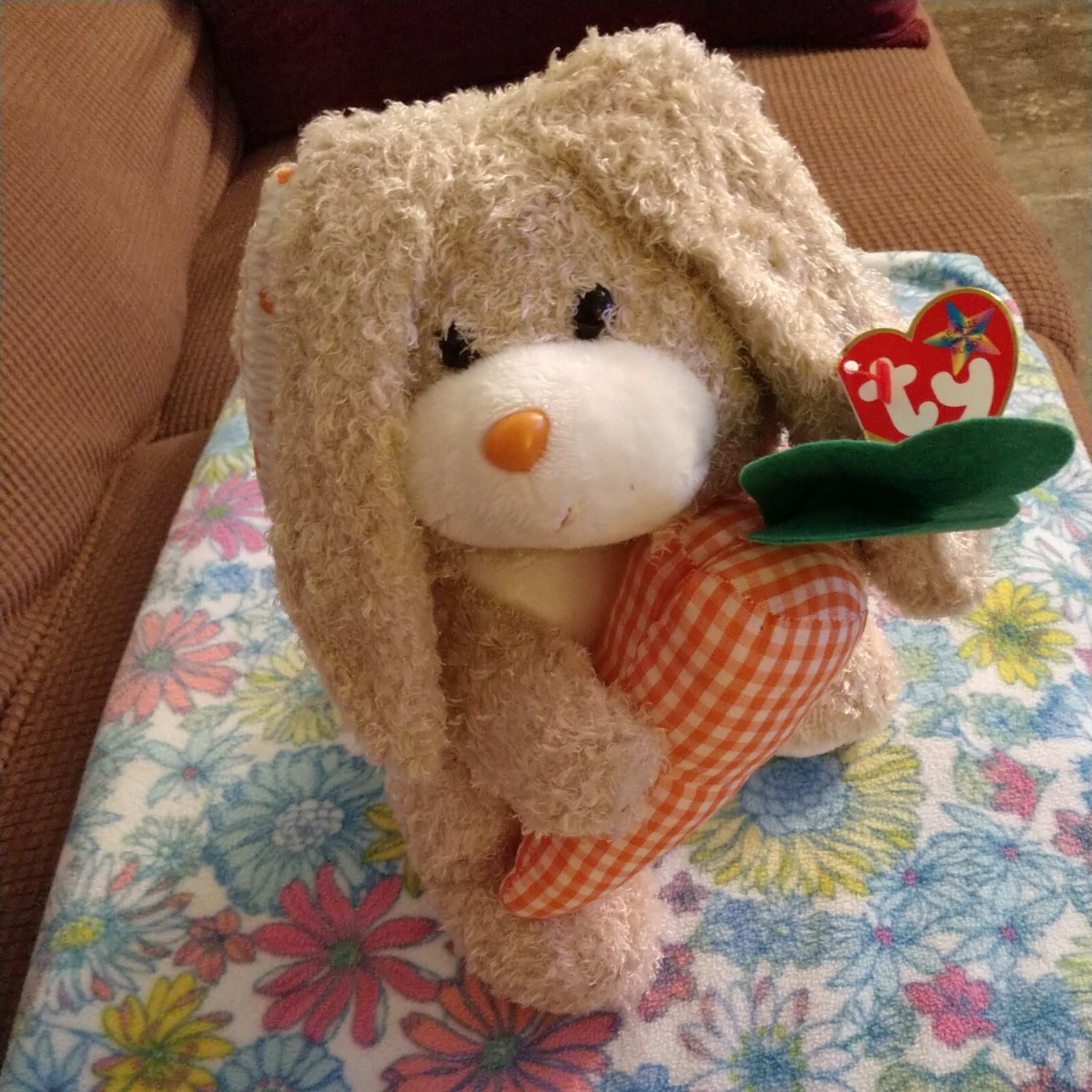 Ty Beanie Bubby Veggies Rabbit 9" Plush Doll 2005 | eBay