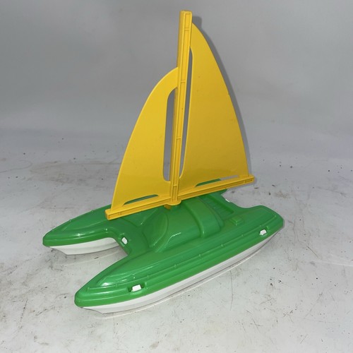 Vintage American Plastic Toys CATAMARAN 06920 Sailboat Made in USA | eBay