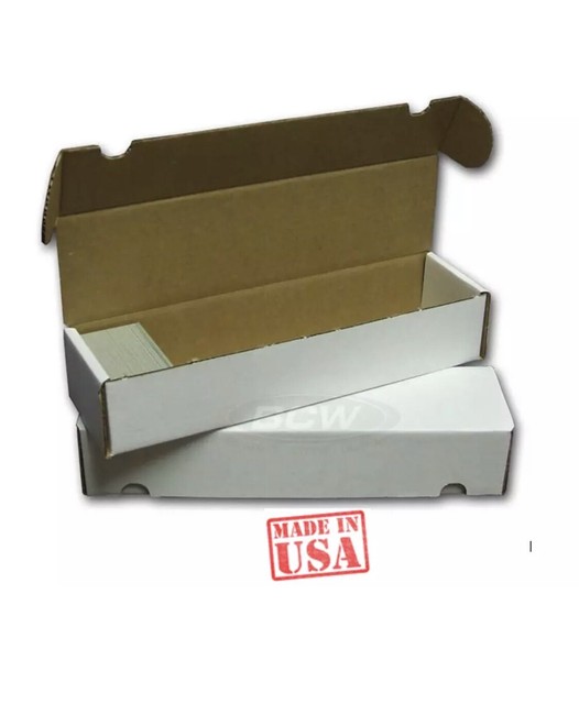 BCW Storage Box for Standard 20pt Trading Cards - 800 Count for sale ...