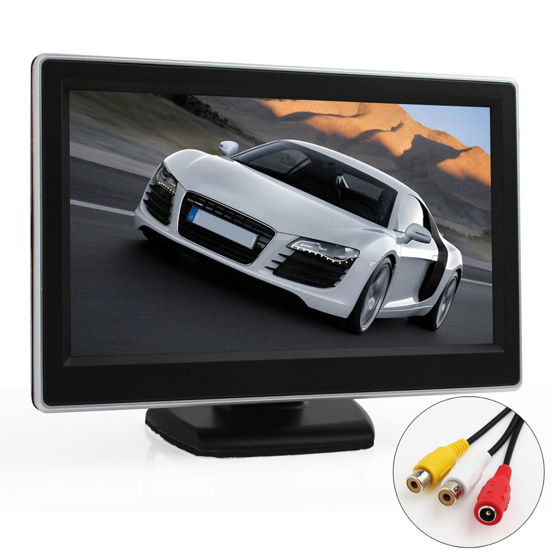 Car Rear View System Monitor 5" TFT LCD for Backup Reverse Camera /VCD ...