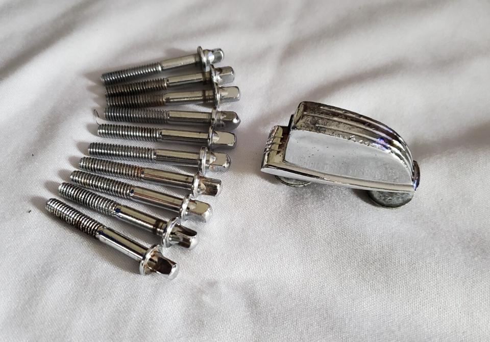 10PC Vintage 1950's - 1980's Ludwig Snare/ Tom Drum Tension Screws 2 ...
