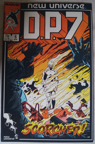 Classic Marvel Comic-Vintage 1987 Issue Displaced Paranormals D.P.7 ...