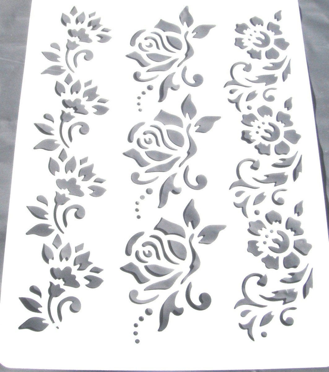 Printable Vine Stencils Page Border Template Vines Tim's Printables
