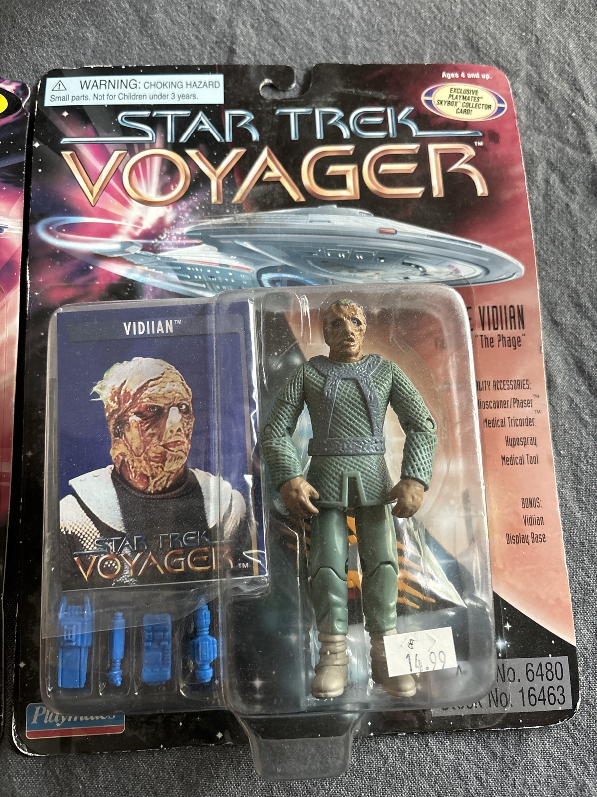 Star Trek Generations Dr Soran & Star Trek Voyager Vidiian Figures | eBay