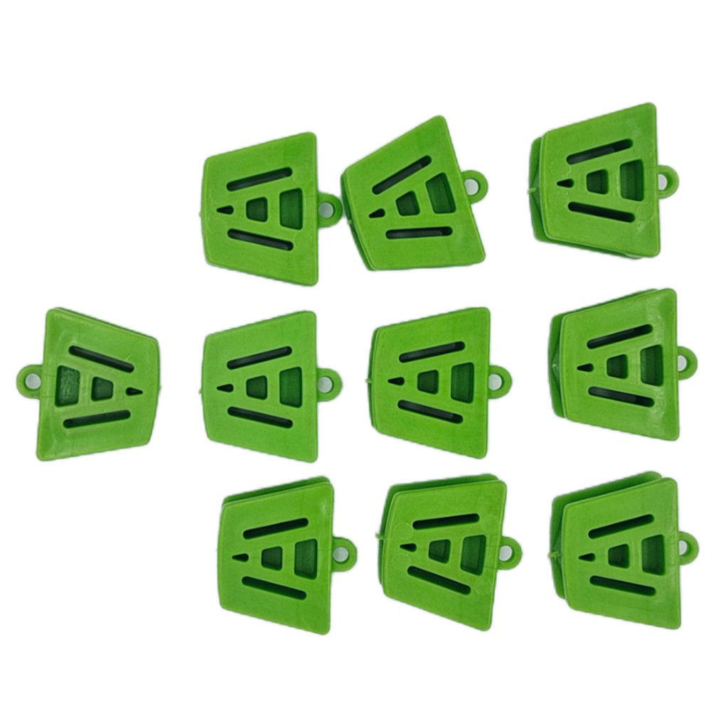 10Pc Dental Bite Block Occlusal Pad Retractor Opener Silicone Mouth ...