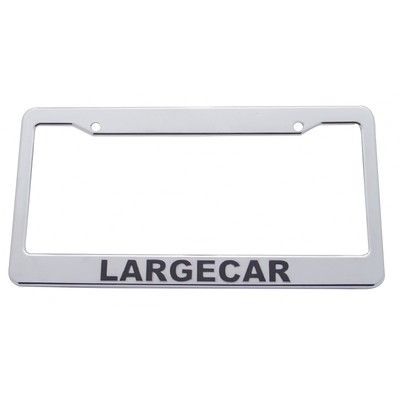 Trucker's License Frame - "LARGE CAR" License Frame | eBay