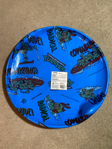 *VINTAGE* Teenage Mutant Ninja Turtles Disc Sled (Snow Saucer) RARE ...