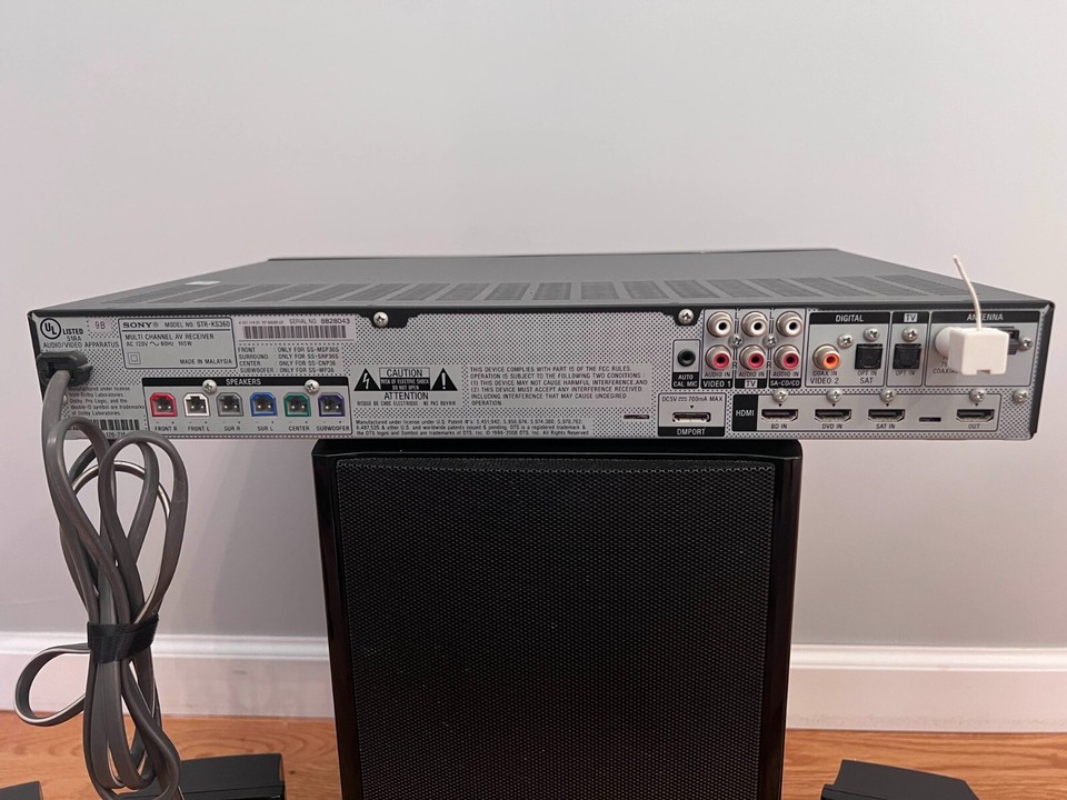 Sony STR-KS360 Home Theater 5.1 Surround System - Tested and Working | eBay