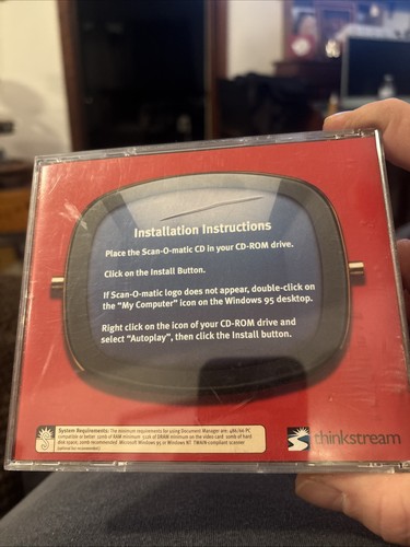 Scan-O-Matic The Do-It-All Document Manager HTF Thinkstream | eBay