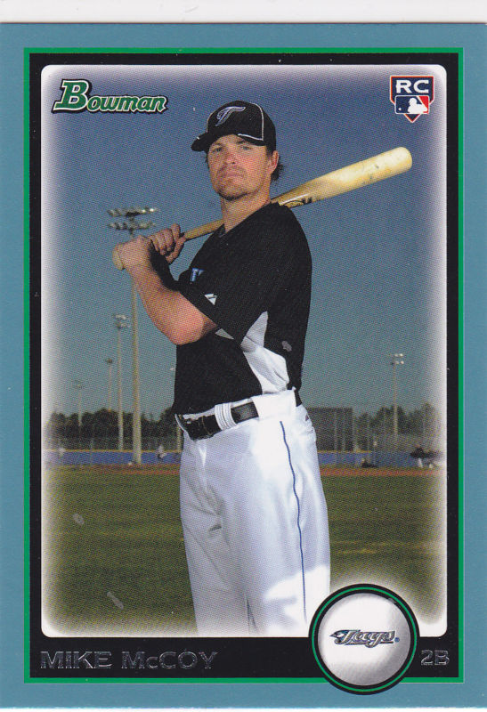 Mike McCoy Toronto 2010 Bowman Draft Blue Border R/C | eBay