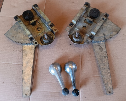 Corvair Greenbrier van rampside pickup truck front door window ...