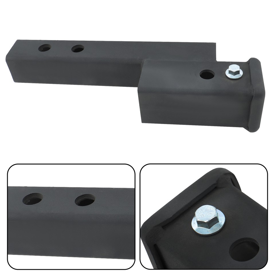 Trailer Hitch Extender Adapter For 2 Inch Drop/Riser 7500lbs Towing ...