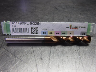 Walter Titex 9/32″ HSS-Co Deep Hole Drill A1149XPL-9/32IN (LOC24) | eBay