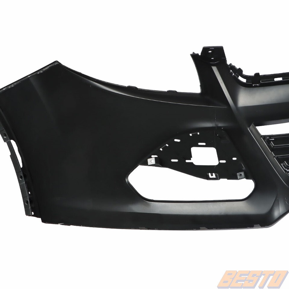 Front Bumper Cover For 2013 2014 2015 2016 Ford Escape Black Plastic ...