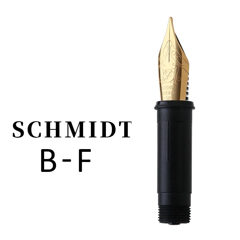 Schmidt BOCK Nib 0.38mm/0.5mm EF/F Nib Gold-plated Iridium Nib for ...