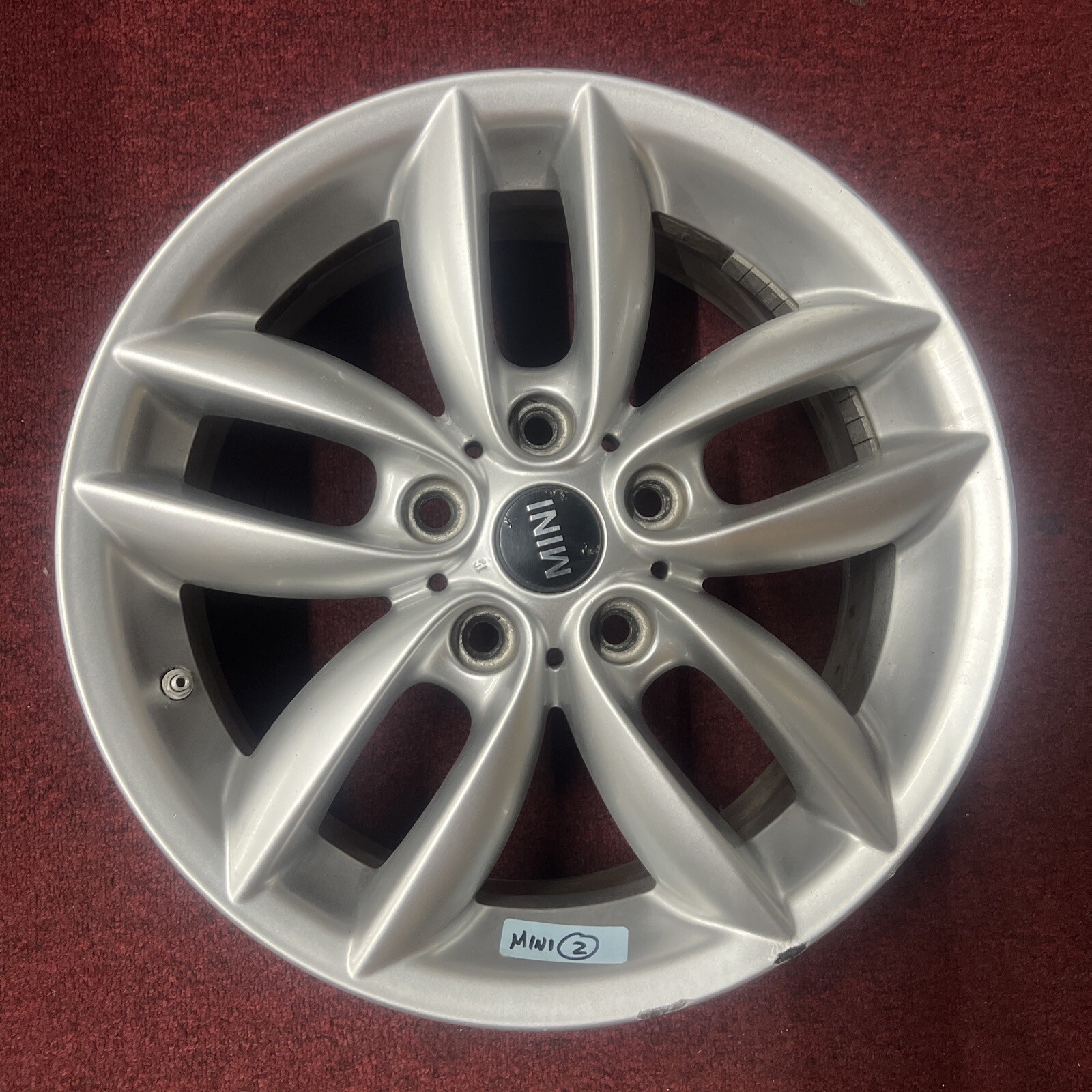 1) Mini Cooper Countryman Paceman 17x7 5 Twin Spoke Wheel Rim Silver ...