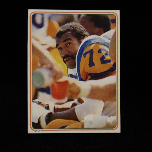 1983 Kent Hill Los Angeles Rams Topps Sticker #253 | eBay