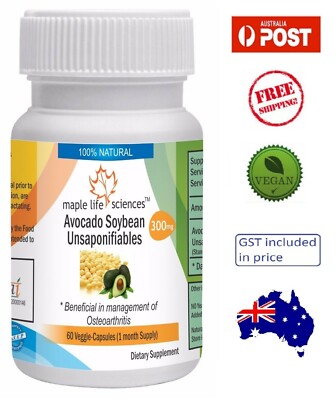Avocado Soybean Unsaponifiables (ASU) - 300mg - AU Stock | eBay