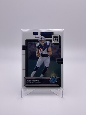 2022 Panini Donruss Optic Football, Rated Rookie Card #221 ALEC PIERCE ...