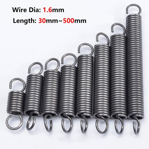 Expansion Springs Extension Tension Spring Wire Dia 1.6mm OD 10-16mm L ...