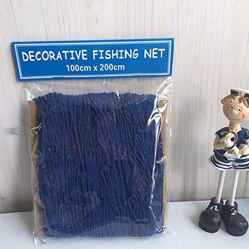 MerceHygea Cotton Fishing Net Decorative 79 Inch Beach Themed Decor ...