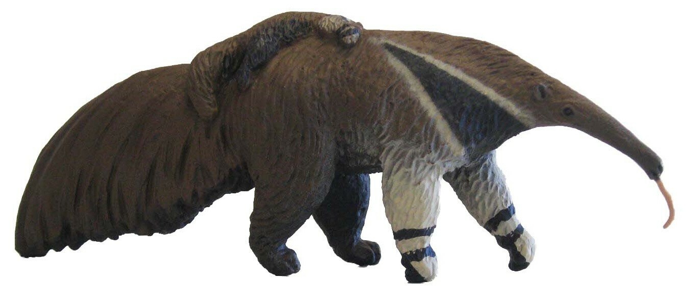 Wild Safari LTD Rare Anteater Plastic Animal Figure Toy Replica - Brand ...