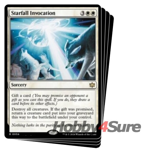 Presale Starfall Invocation X4 M/NM Magic: The Gathering MTG ...