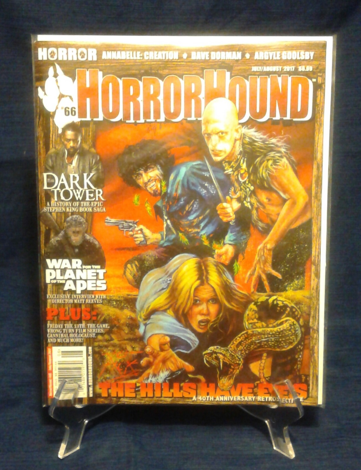 HorrorHound Magazine #66 July/August 2017 The Hills Have Eyes THE DARK ...