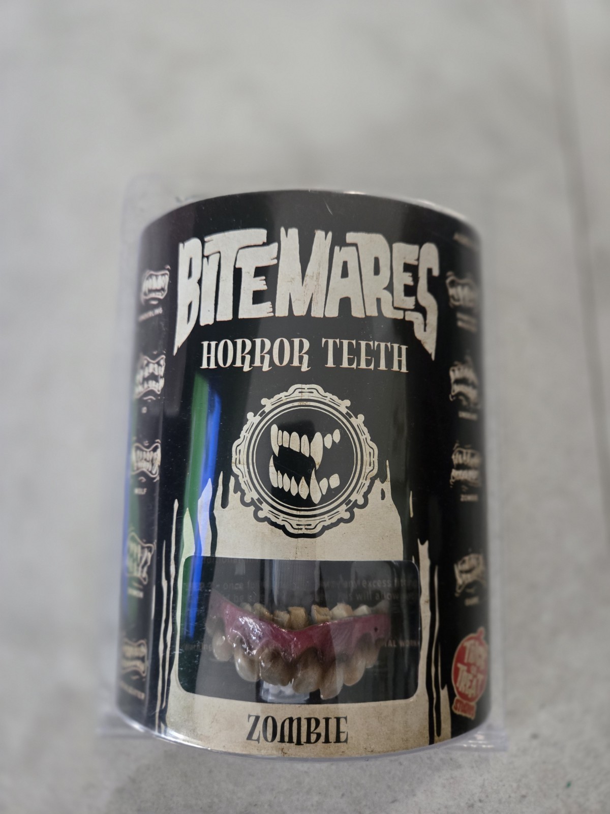 TOT BITEMARES HORROR TEETH ID MONSTER APPLIANCE COSTUME MAKEUP NEW | eBay