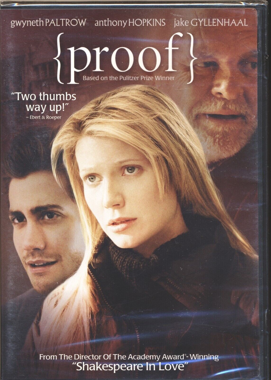 Proof (DVD, 2006, WS) Gwyneth Paltrow, Anthony Hopkins,Jake Gyllenhaal ...