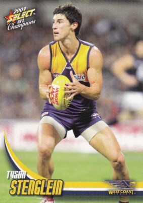 AFL 2009 West Coast Eagles - Tyson Stenglein Card No.183 | eBay Australia