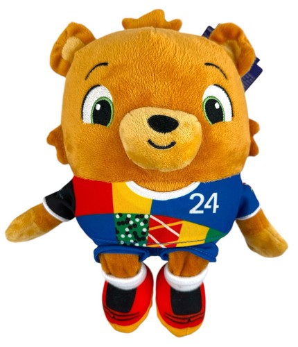 Euro 2024 Albart Teddy Bear Soft Toy Plush UEFA Germany Football Mascot ...