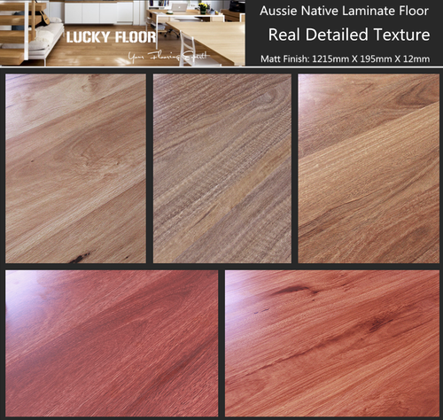 12mm AC3 Aussie Native Laminate Flooring Sample Pack Floating Timber ...